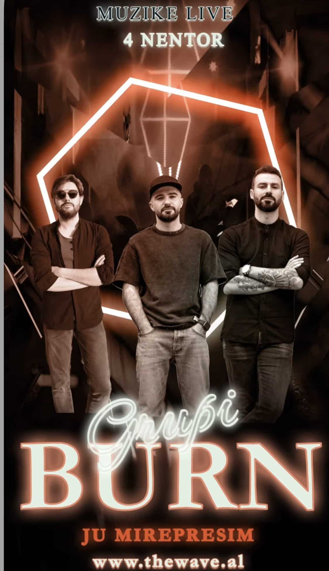 Grupi "Burn" te "The Wave" Vlore - Almanart