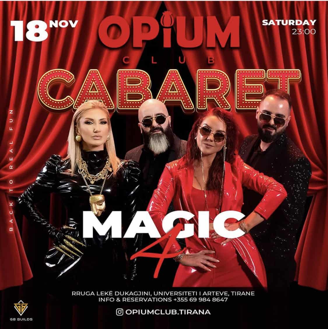 "Magic 4" te "Opium Club" Tirane - Almanart