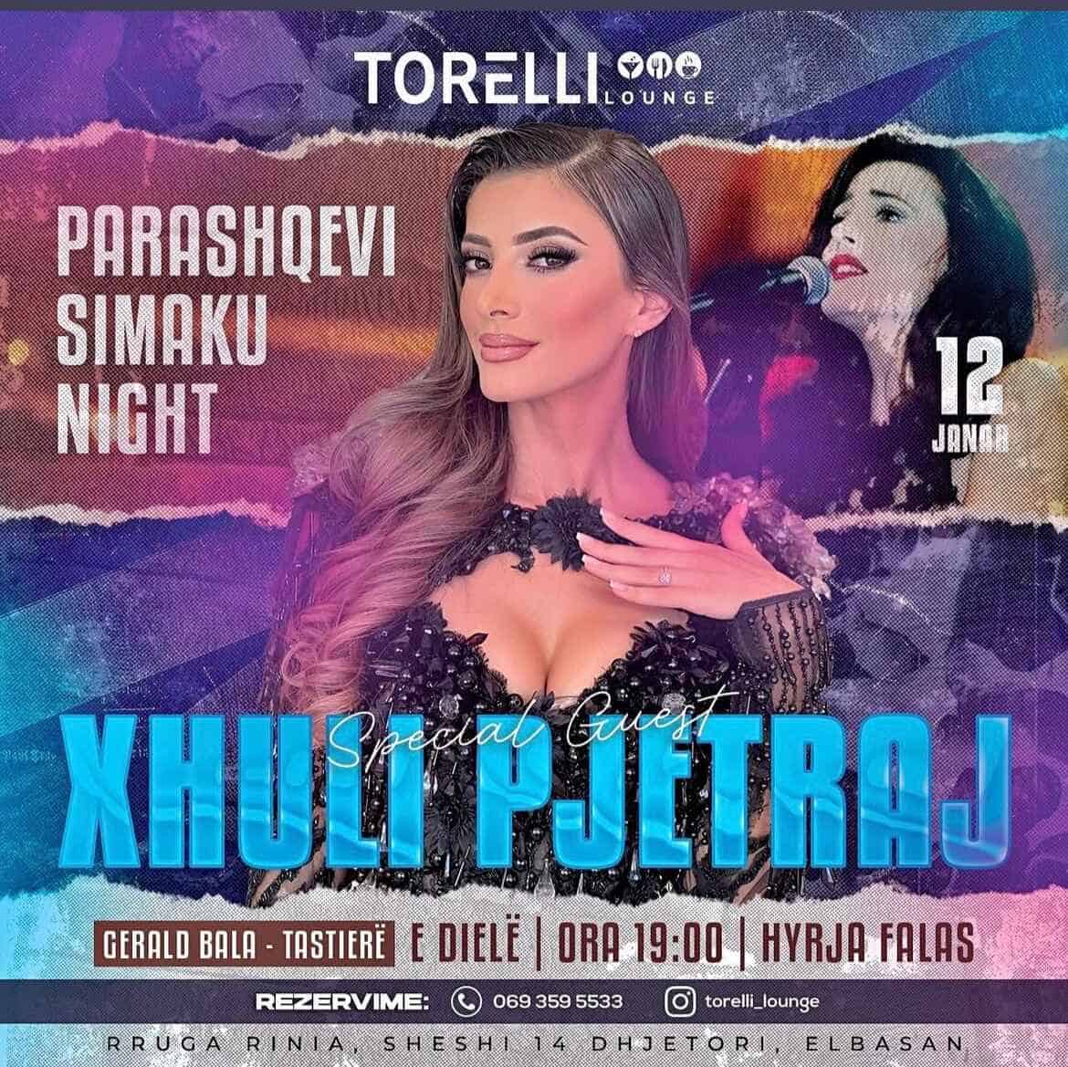 “Nata e Parashqevi Simakut” te "Torelli Lounge"Elbasan - Almanart