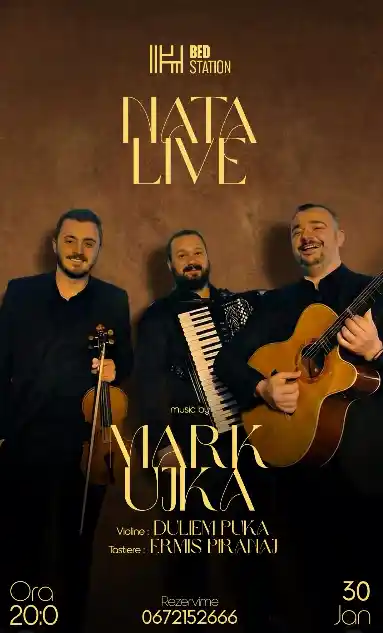 Muzikë live nga Mark Ujka & Band te "Bed & Station" Shkodër - Almanart