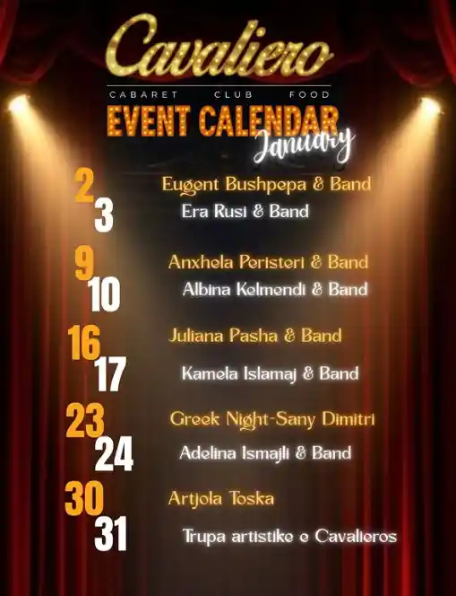 Anxhela Peristeri & Albina Kelmendi te "Cavaliero Club" Tiranë - Almanart