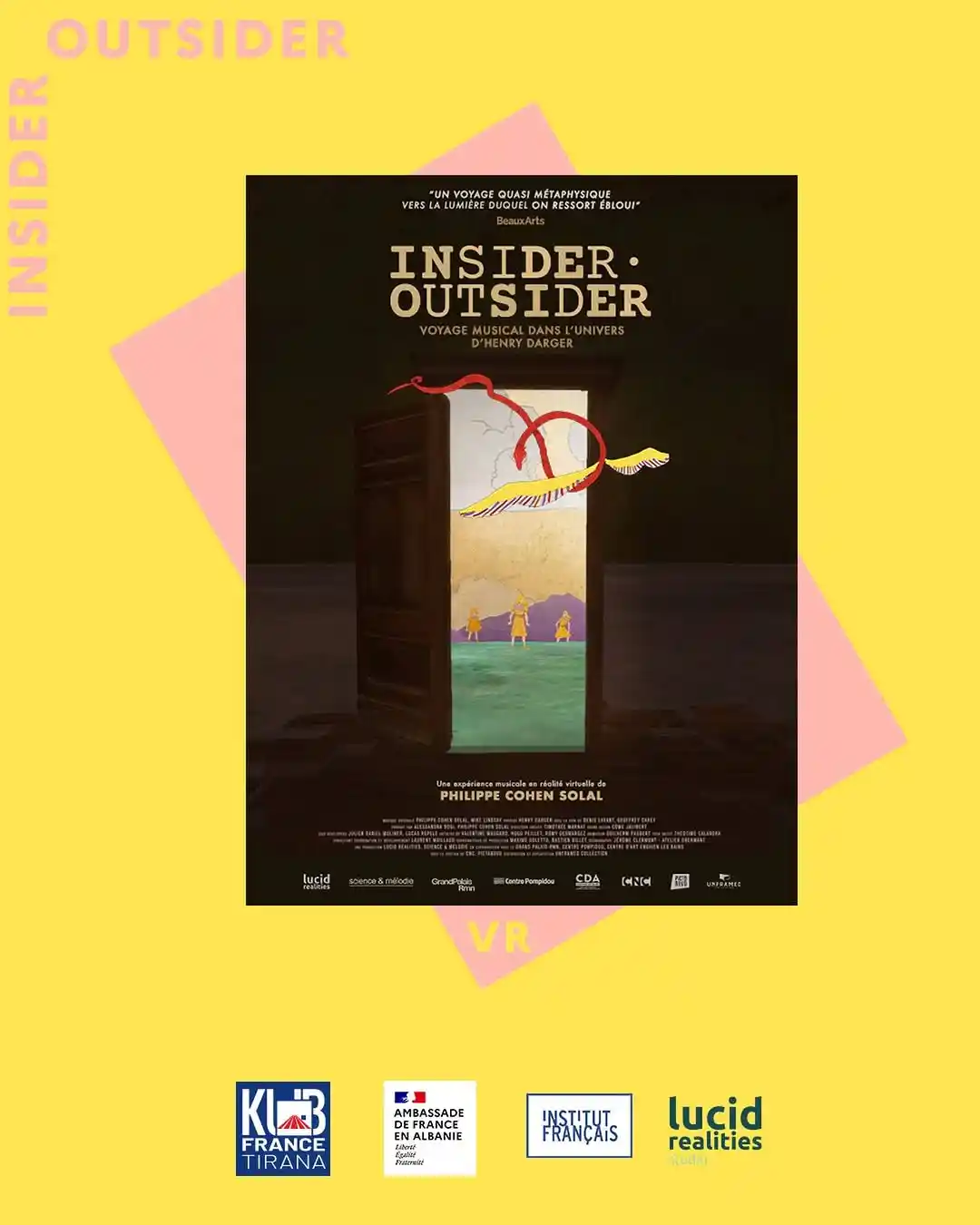 VR "Insider Outsider" nga Henry Darger te "KubFranceTirana" - Almanart